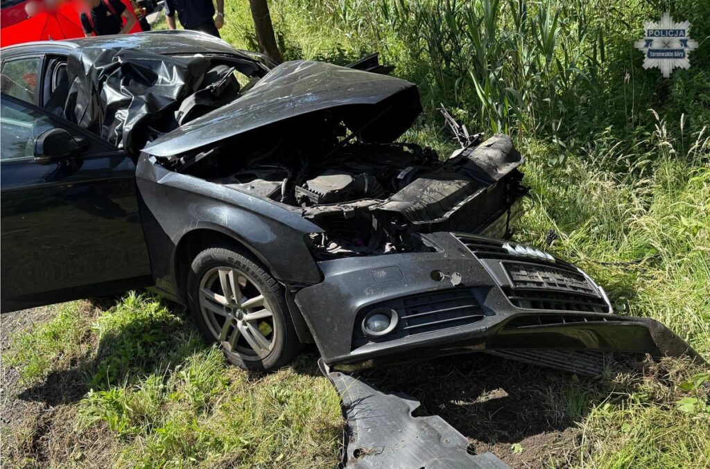 Tarnowskie Góry: tragiczny wypadek drogowy. Dwie osoby nie żyją
